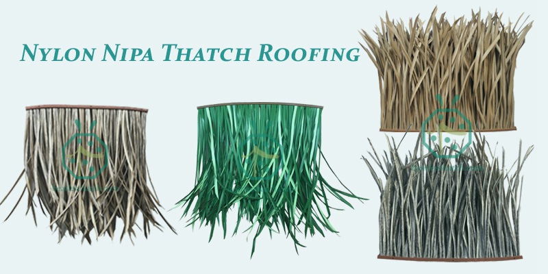 Best Gorgeous Looking Nipa Hut Synthetic Palm Thatch Roofing,China ...