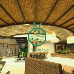 Best Resort Hotel Artificial Sawali Bamboo Ceiling Philippines,China ...