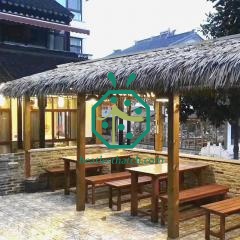 Best Free maintenance Imitation Raffia Thatch for Restaurant Roof ...